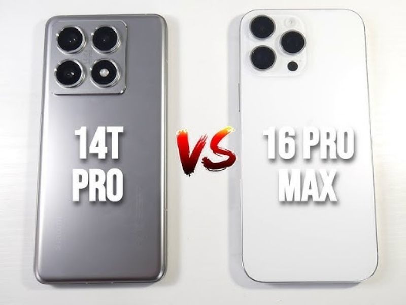 iPhone 16 Pro Max vs Xiaomi 14T Pro: Nên mua máy nào?
